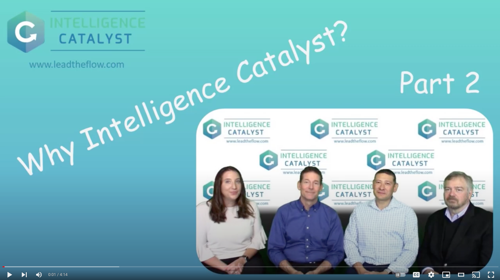 Why Intelligence Catalyst? PART TWO! - Intelligence Catalyst